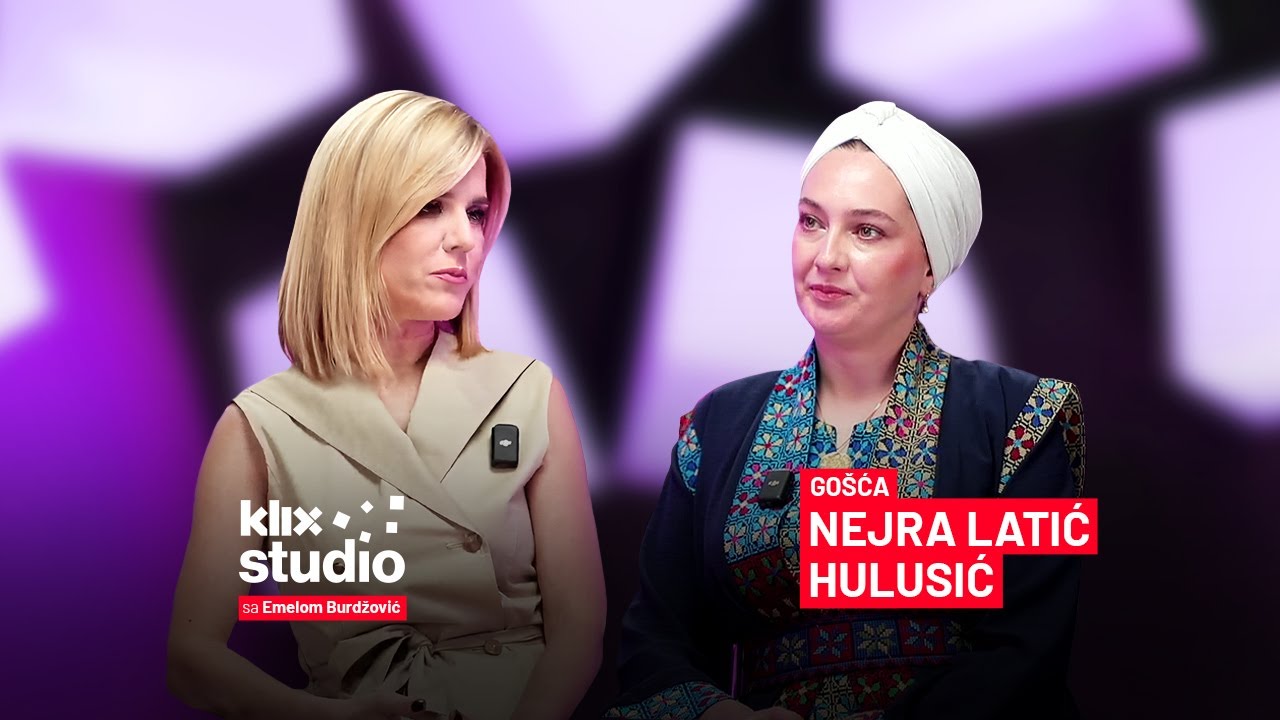 DOMIŠLJATA NEJRA DIZAJNOM HALJINE ŠALJE PORUKU PALESTINCIMA! Latić ...