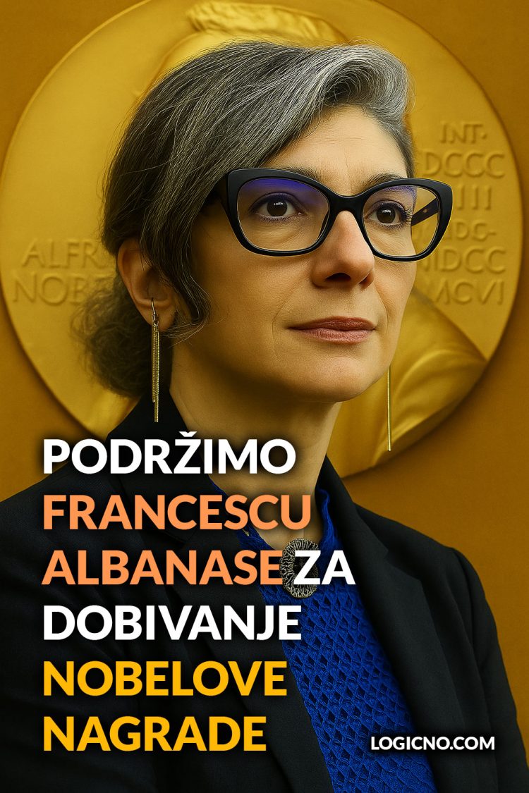 GLAS SARAJEVA BI MOGAO BITI PRESUDAN: Francesca Albanese za Nobelovu ...